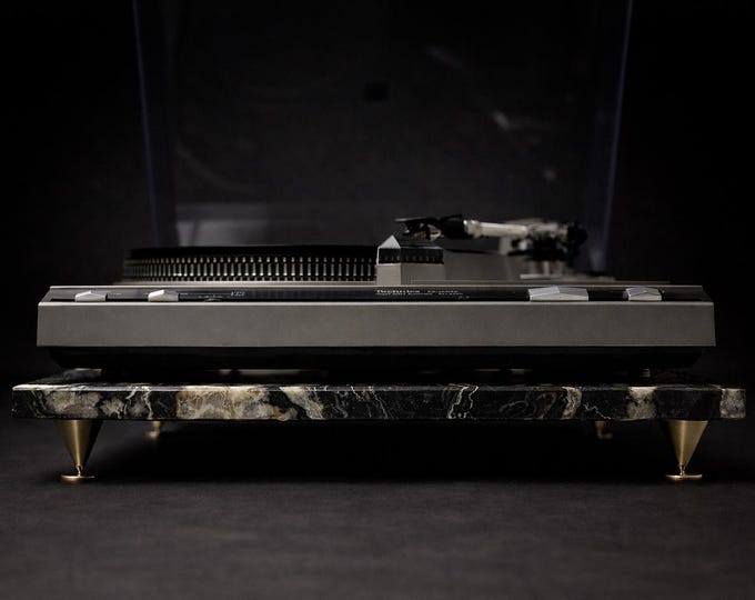 Granite Turntable Isolation Platform 18x18x0.75 With Spikes, Record ...