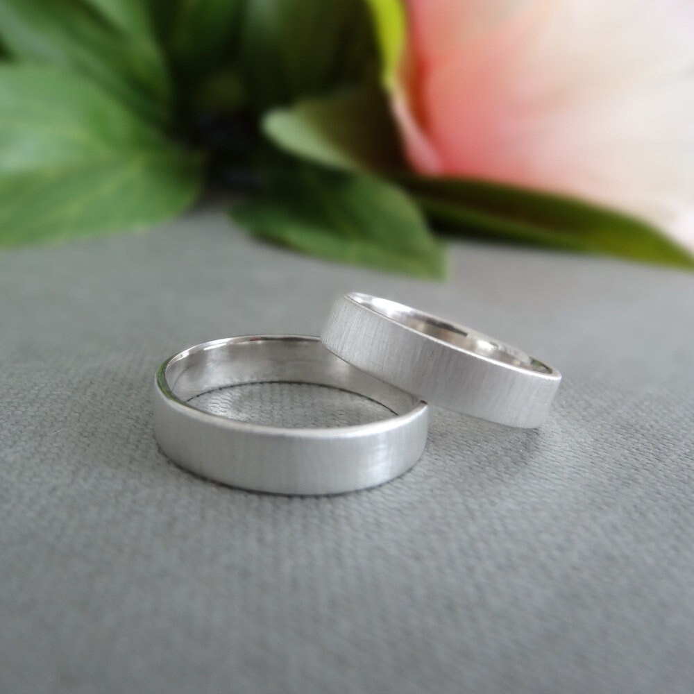 Hammered silver ring Unisex ring sterling silver custom made | Etsy