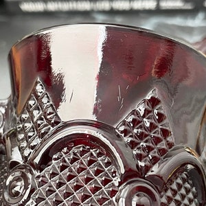 Avon Cape Cod Ruby Red Glass Mugs, Ritual Cups,vampire Glass, Creepmas ...