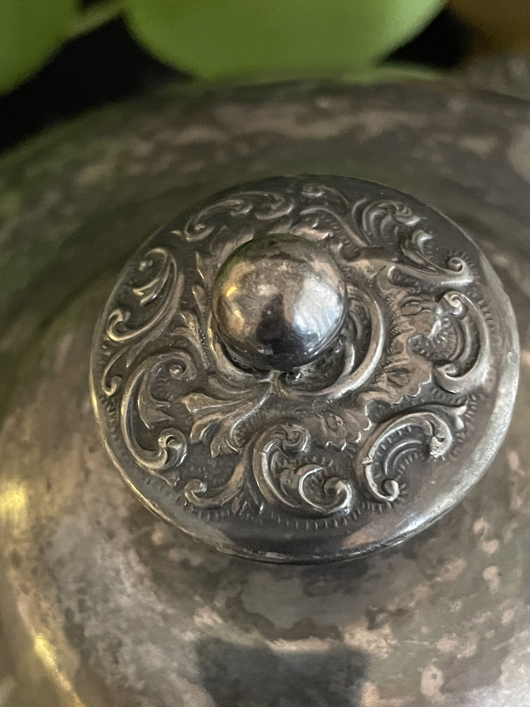 Vintage Footed Metal Cauldron, Ritual Dish, Altar Offering Tray, Large ...