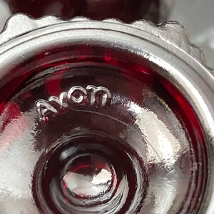 Avon Cape Cod Ruby Red Glass Mugs, Ritual Cups,vampire Glass, Creepmas ...