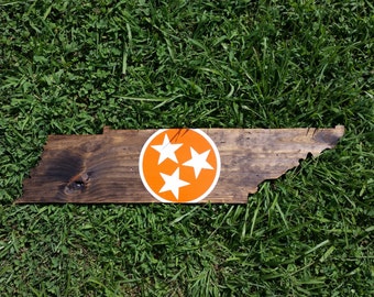 Tennessee State Cutout - Etsy