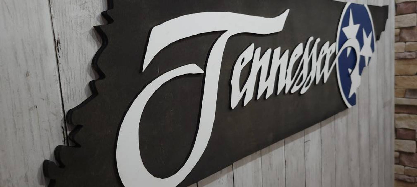 Wood Signs Tennessee Sign Tennessee State Flag University | Etsy