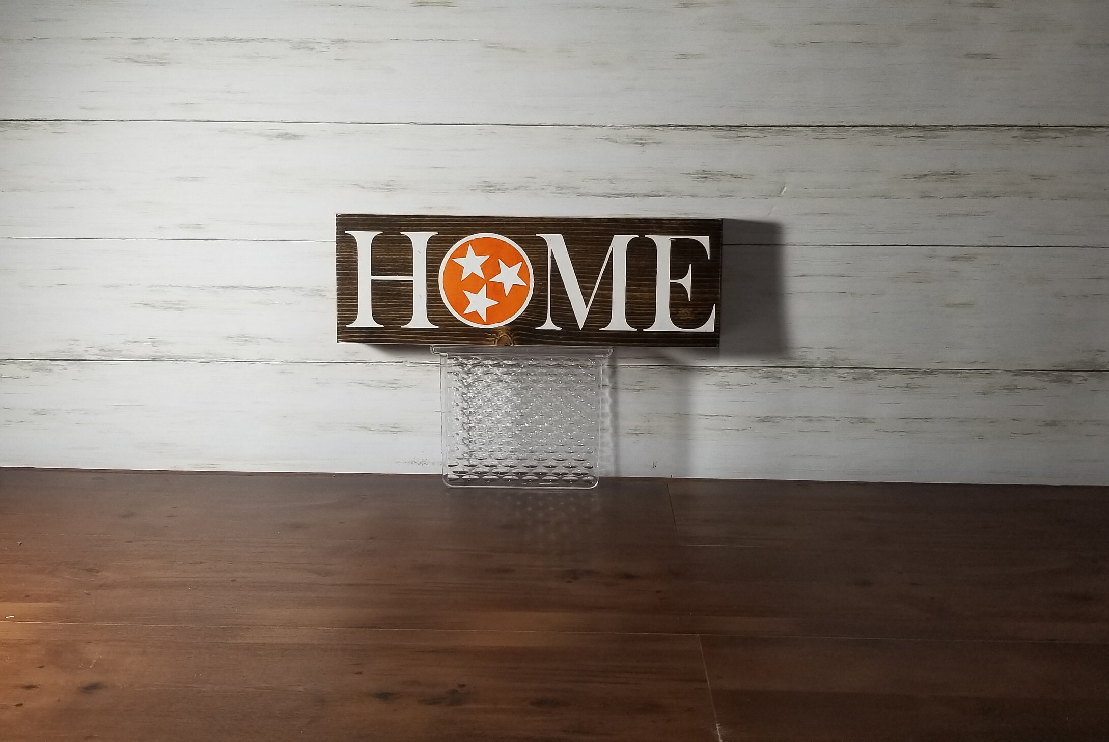 Tennessee Home Sign With Orange and White Tristar, Home of the Toppers ...