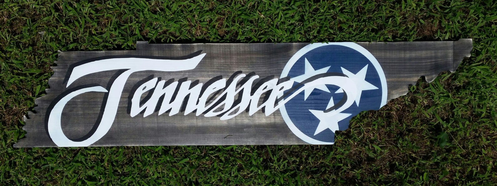 Wood Signs Tennessee Sign Tennessee State Flag University | Etsy