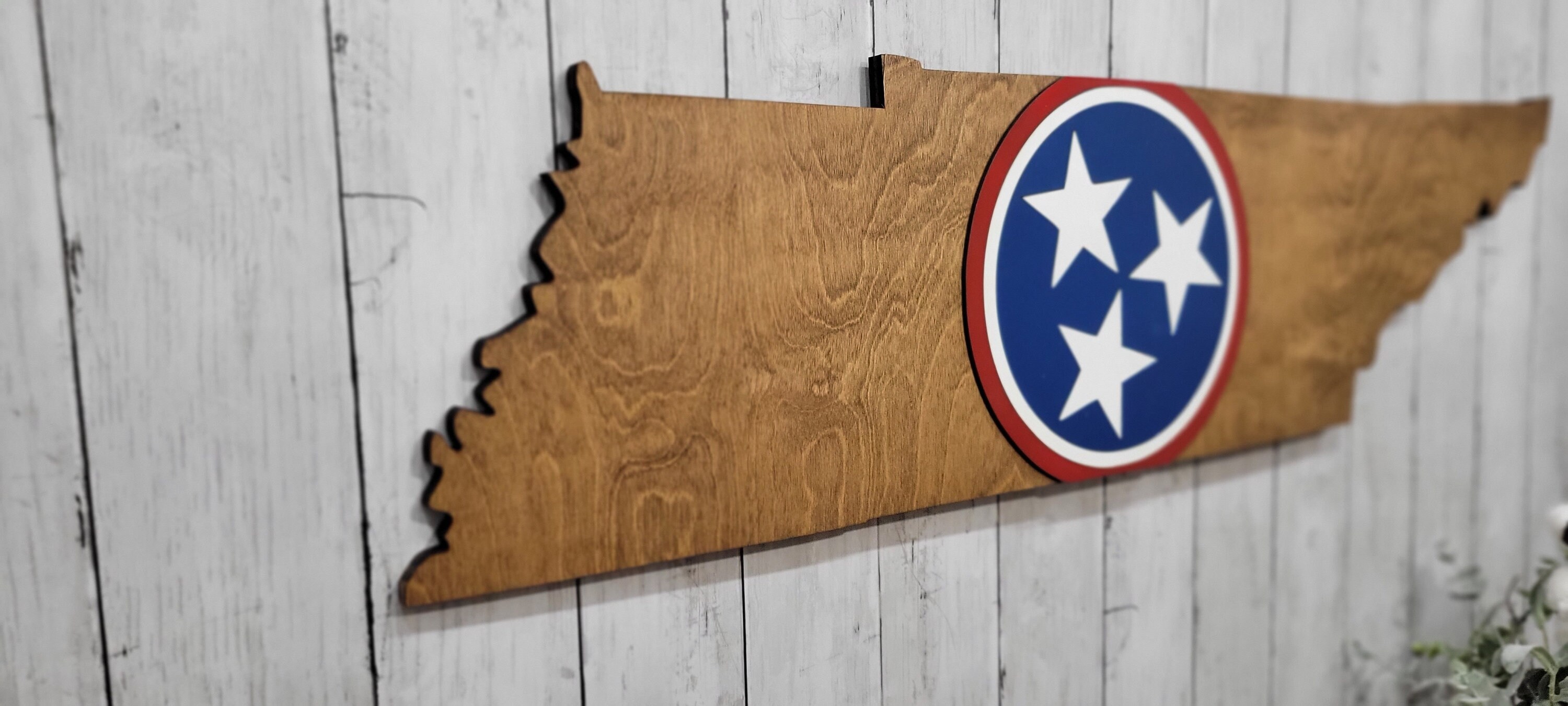 Tennessee Flag Wood Sign Tennessee Sign Tennessee State - Etsy