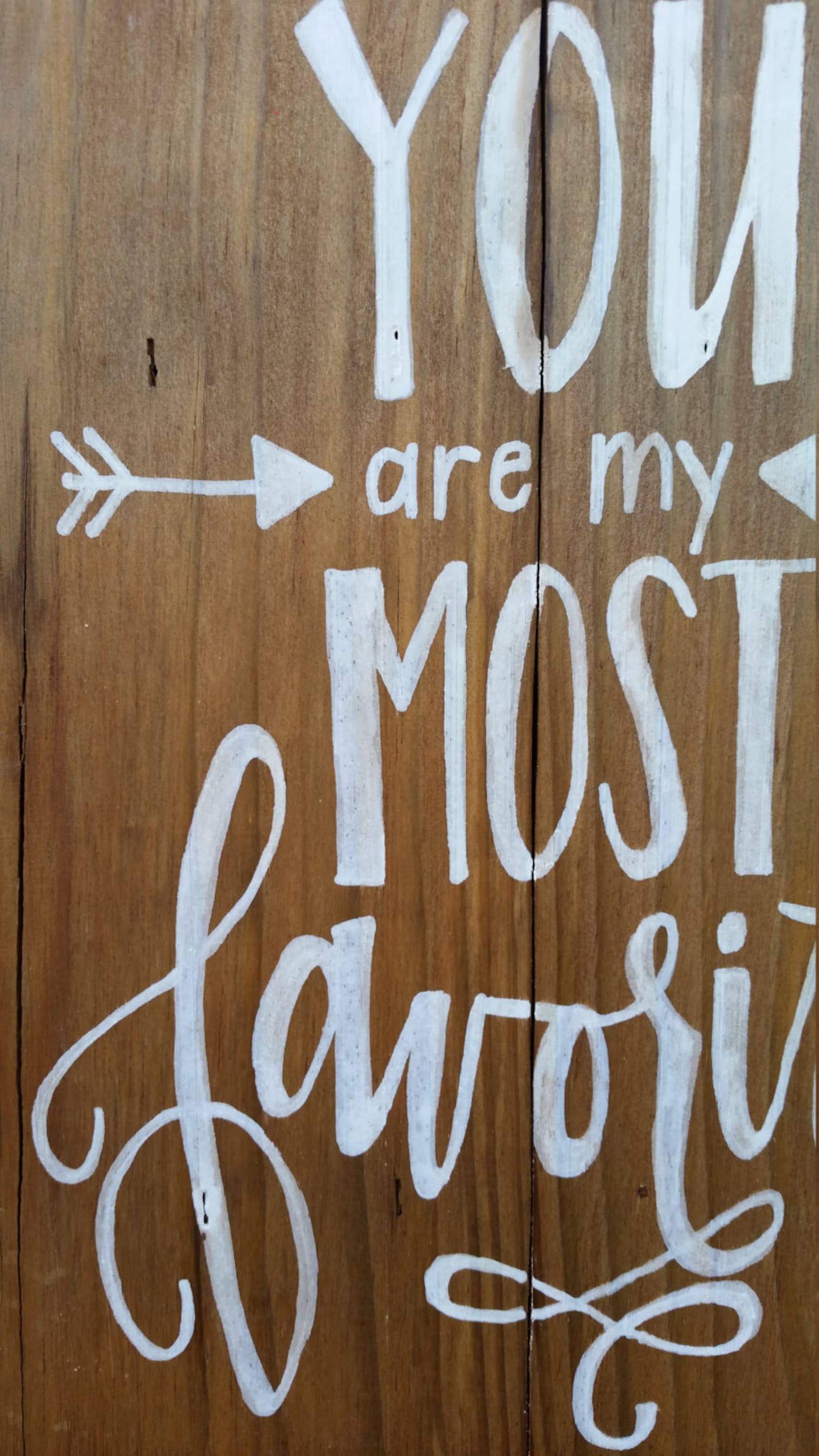 Wood Sign You Are My Most Favorite Wall Decor Nursery Wall - Etsy