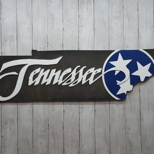 Tennessee Wood Sign - Etsy