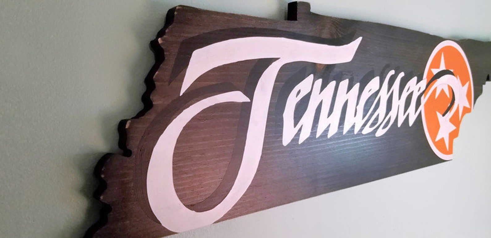 Wood Signs Tennessee Sign Tennessee State Flag University - Etsy
