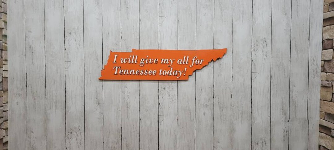 University of Tennessee Wood Sign UT Vols UT Football Sign UT ...