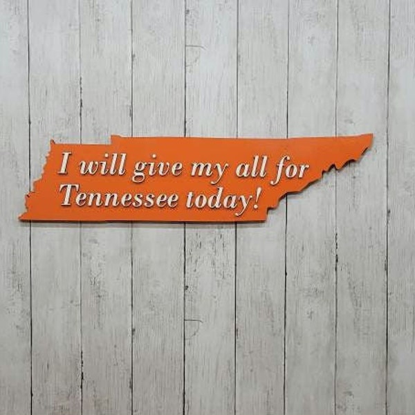 Tennessee Vols Sign - Etsy