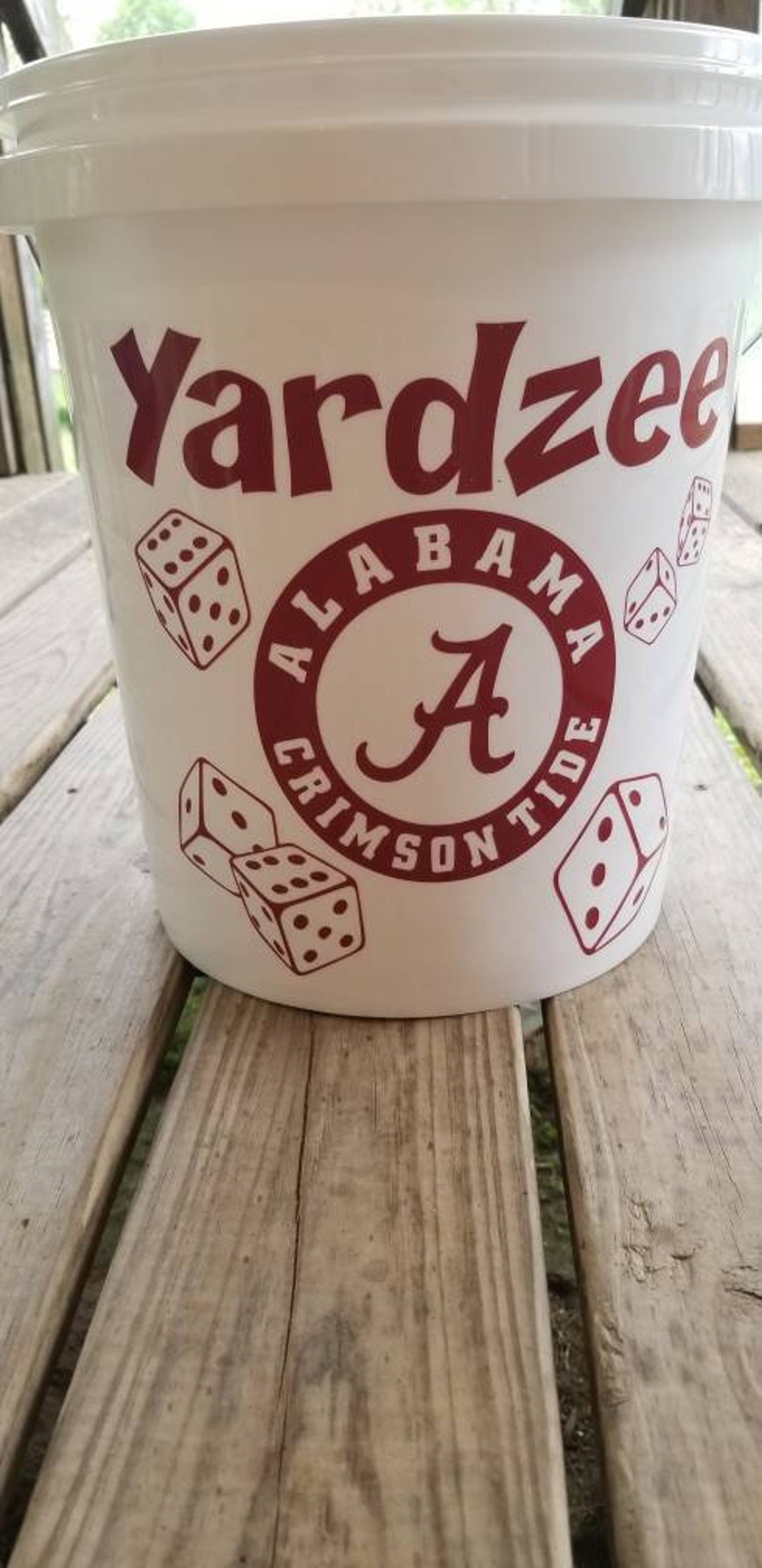 Sport Logo Yardzee Vinyl Decal: Lawn Dice Game - Etsy