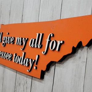 University of Tennessee Wood Sign- UT Vols- UT Football Sign- UT ...