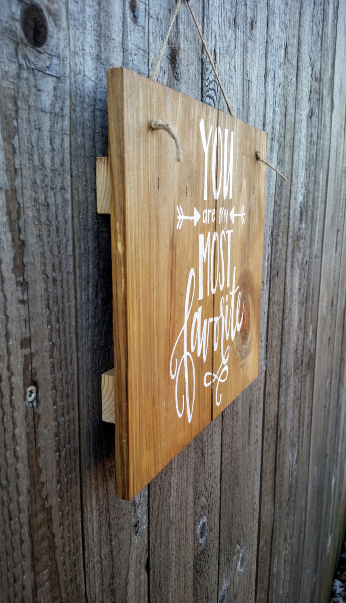 Wood Sign You Are My Most Favorite Wall Decor Nursery Wall - Etsy