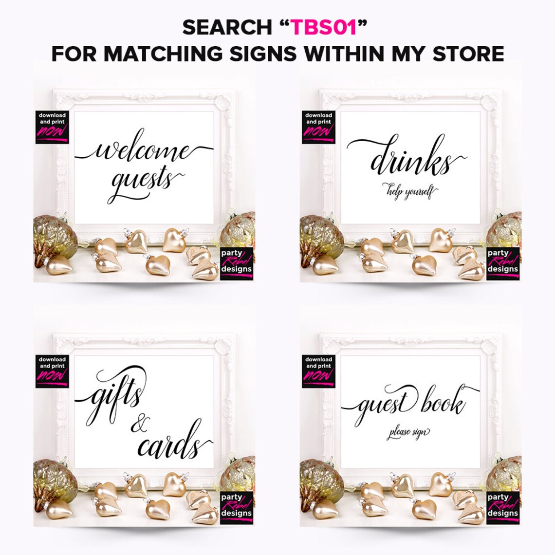 Food Printable Sign Food Sign Printable Wedding Sign - Etsy