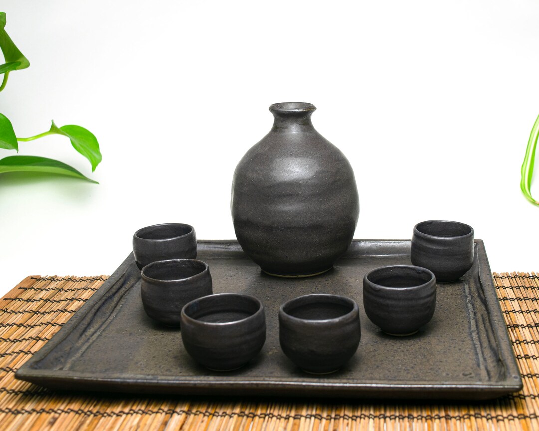 Sake Set. Sake. Ceramic. Barware. Dinnerware. Japanese Aesthetic ...