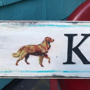 WOOD SIGN Kennel Sign Customized Dog Sign Any Breed Sign Made to Order ...