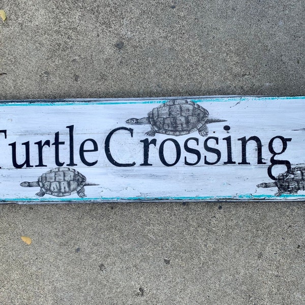 Turtle Crossing - Etsy
