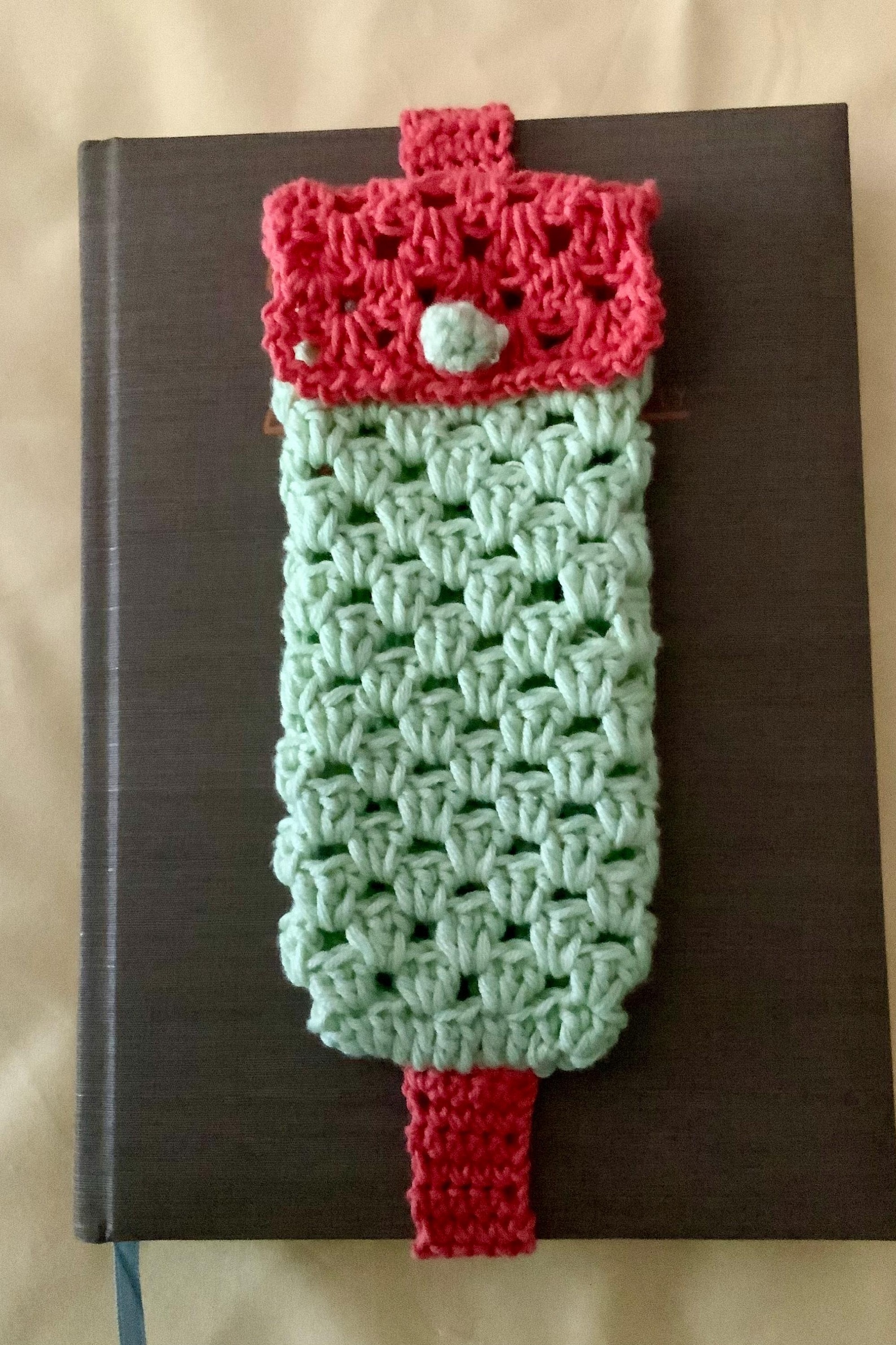 Crochet Bookmark With Glasses Case, Bookmark, Crochet Reading Glasses ...