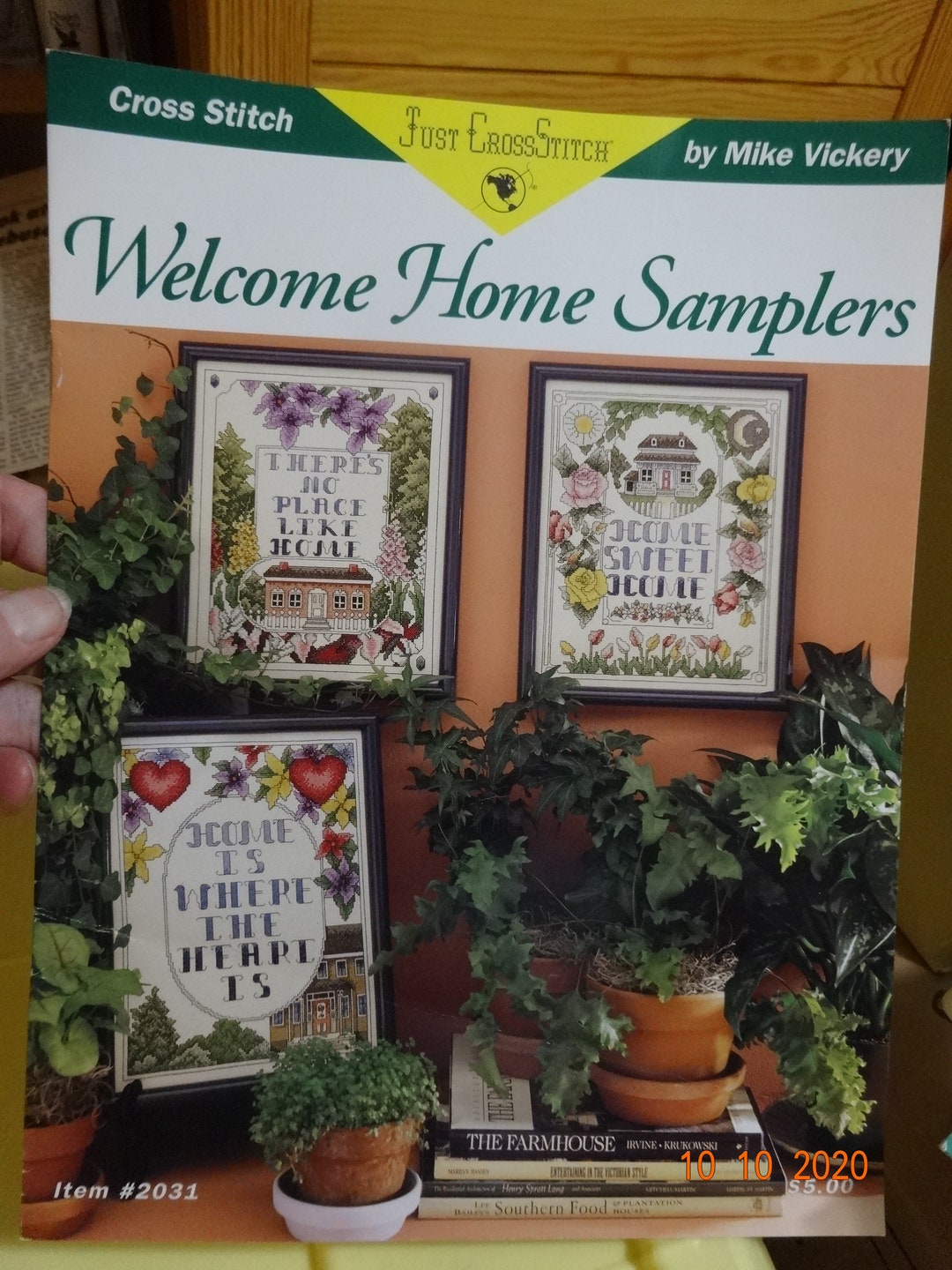 Samplers, X-stitch , Two Included, Welcome Home and Bless This House ...