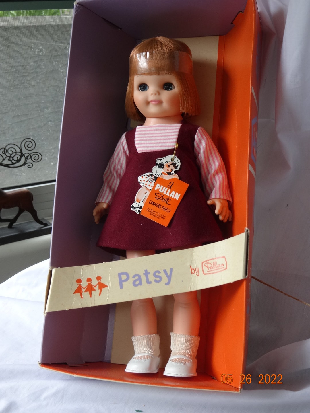 Doll,patsy Mint in Box, by Earle Pullan,canada, Tagged, 1960s Made ...