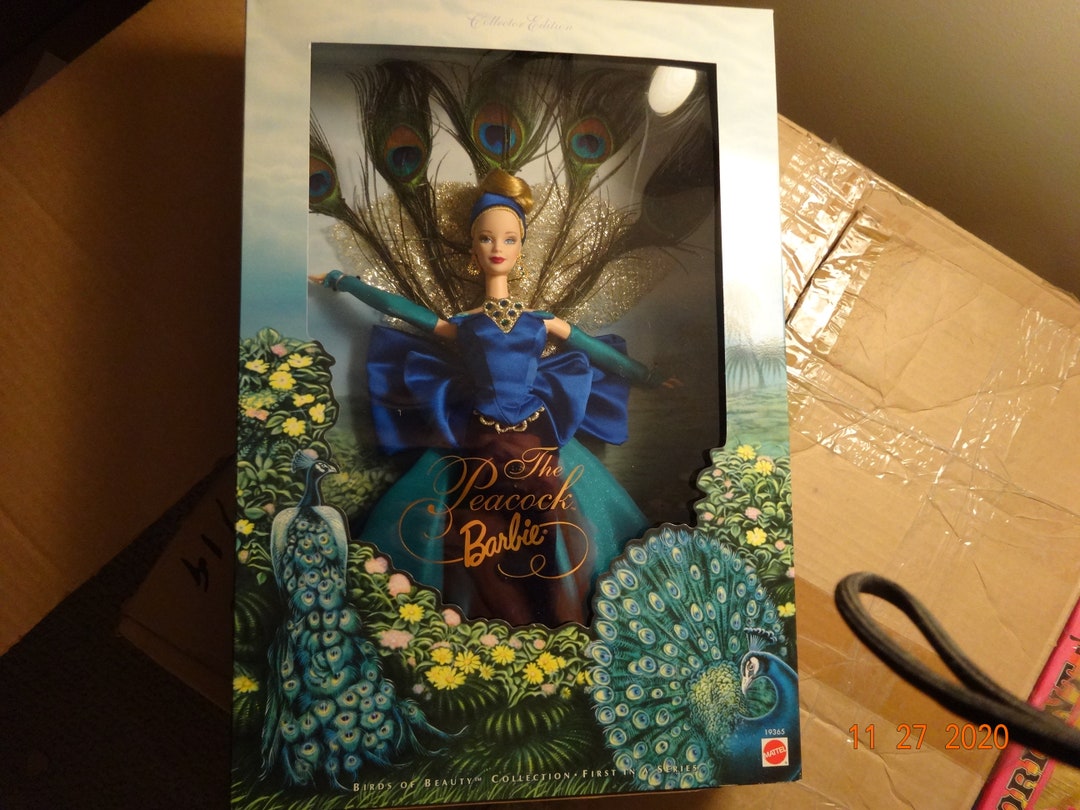 Doll,barbie, Birds of Beauty Collection, Peacock, 1st in Series, 1998 ...