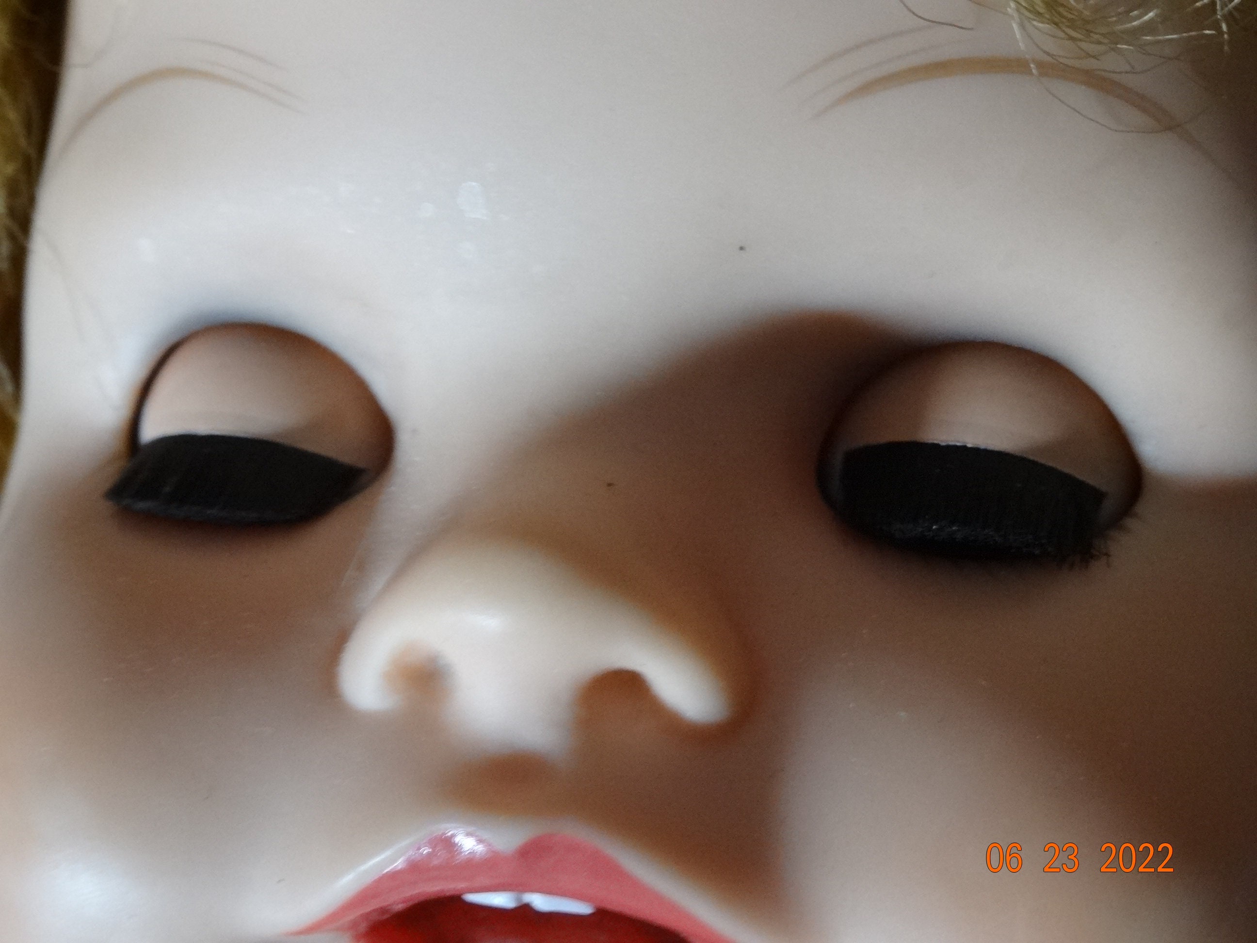 DEE CEE Doll, Canada, 21 Inch Doll Toddler 2 Teeth Top and Bottom, Big ...