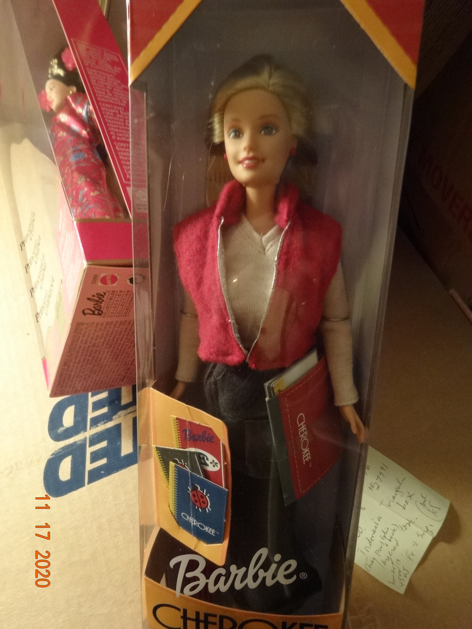 Doll,barbie, 2000, Nrfb, Cherokee Style for Older Students. Carry Rope ...