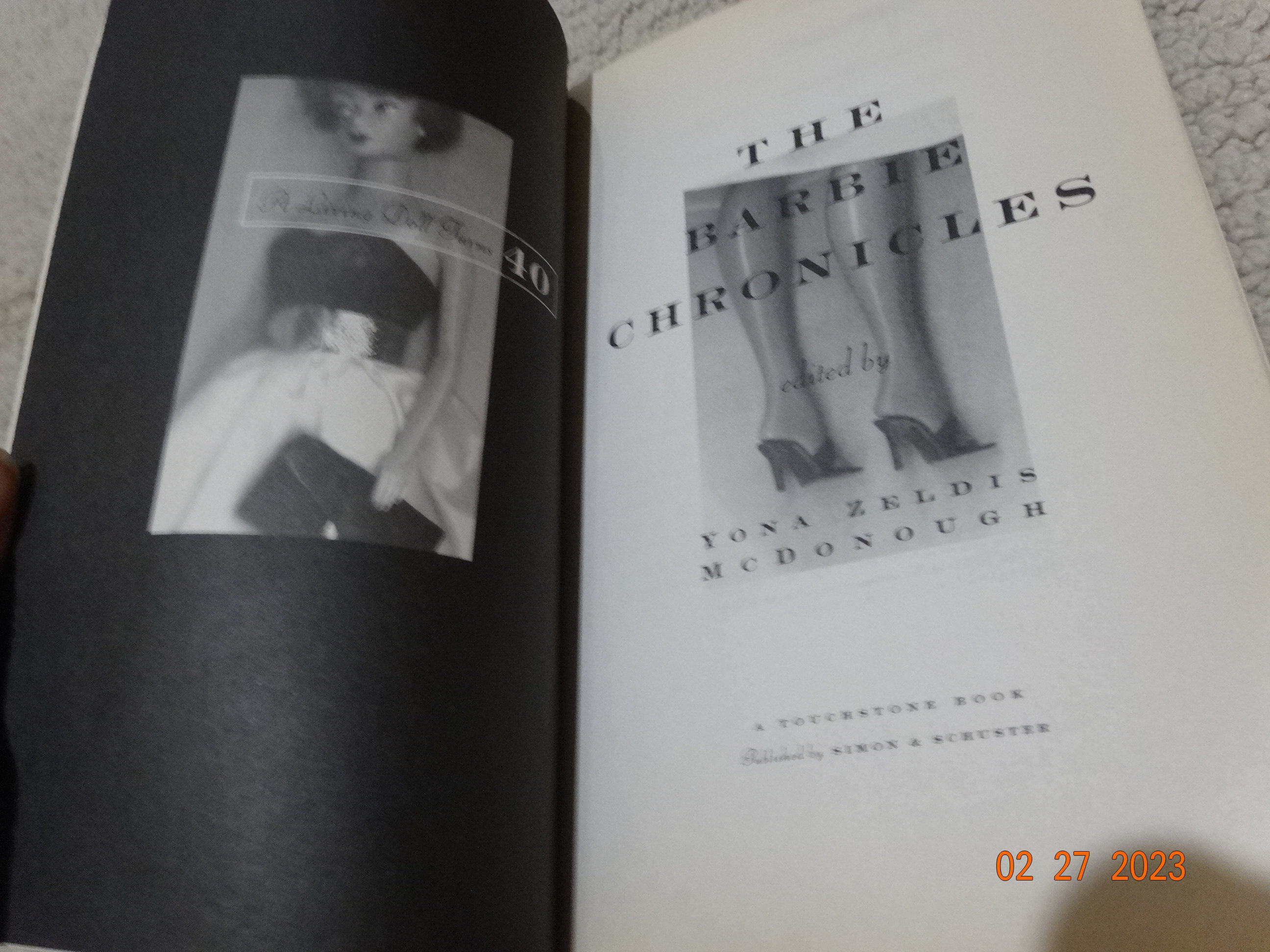 Barbie Chronicles , When She Turned 40 ,1999. Edited by Yona Z ...