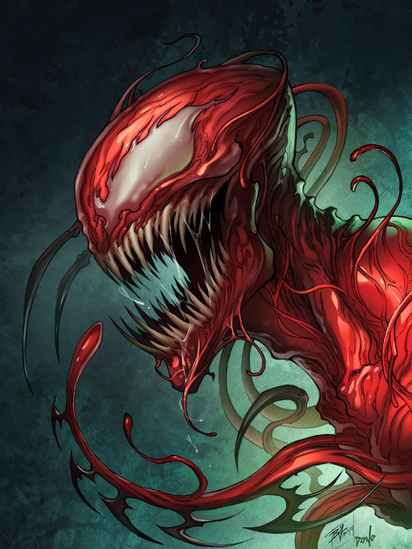 Marvel Carnage Concept Art