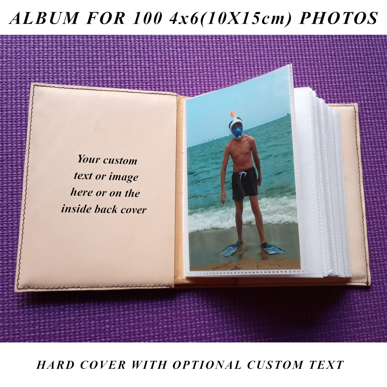 PHILIPPINES Leather Photo Album, Personalized Photo Album, Our ...