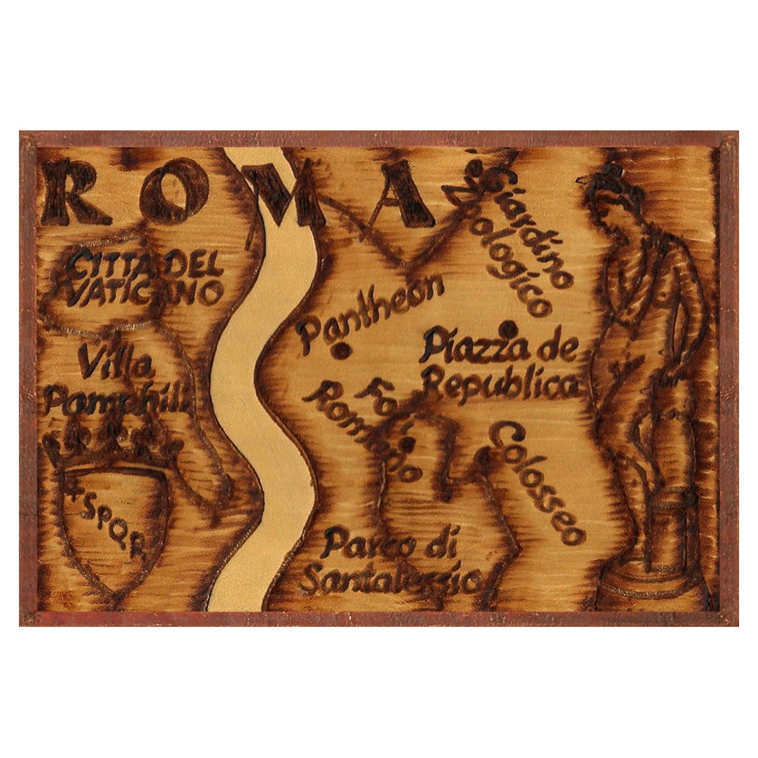 ROME Leather Photo Album, Personalized Photo Album, Our Adventure Book ...