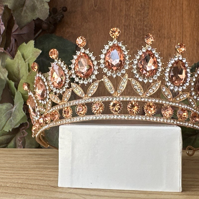 Rose Gold Tiara - Etsy