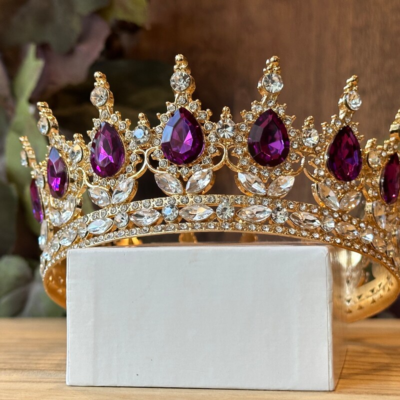Purple Crown - Etsy