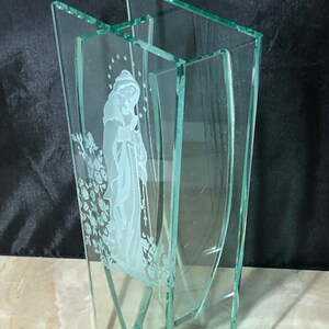 Virgin Mary Vase Personalized Virgin Mary Vase Artistic Handcrafted ...