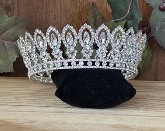 Emerald Green Crown and Crystal Crown Quinceanera Crown Bridal Wedding ...