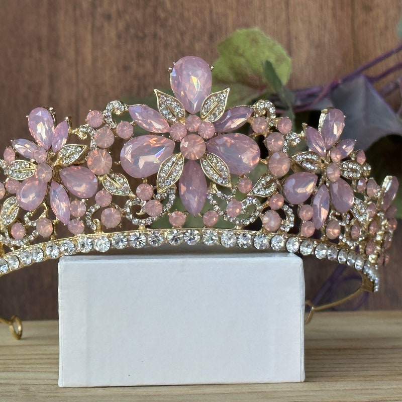 Pink Tiara - Etsy
