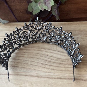 Navy Blue Tiara Set Quinceanera Tiara Birthday Tiara Wedding Tiara Navy ...