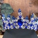 Blue Ice Queen Tiara Birthday Tiara Snow Queen Tiara Ice Princess Tiara ...