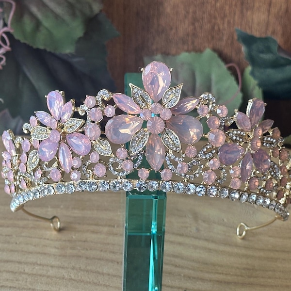 Pink Tiara - Etsy