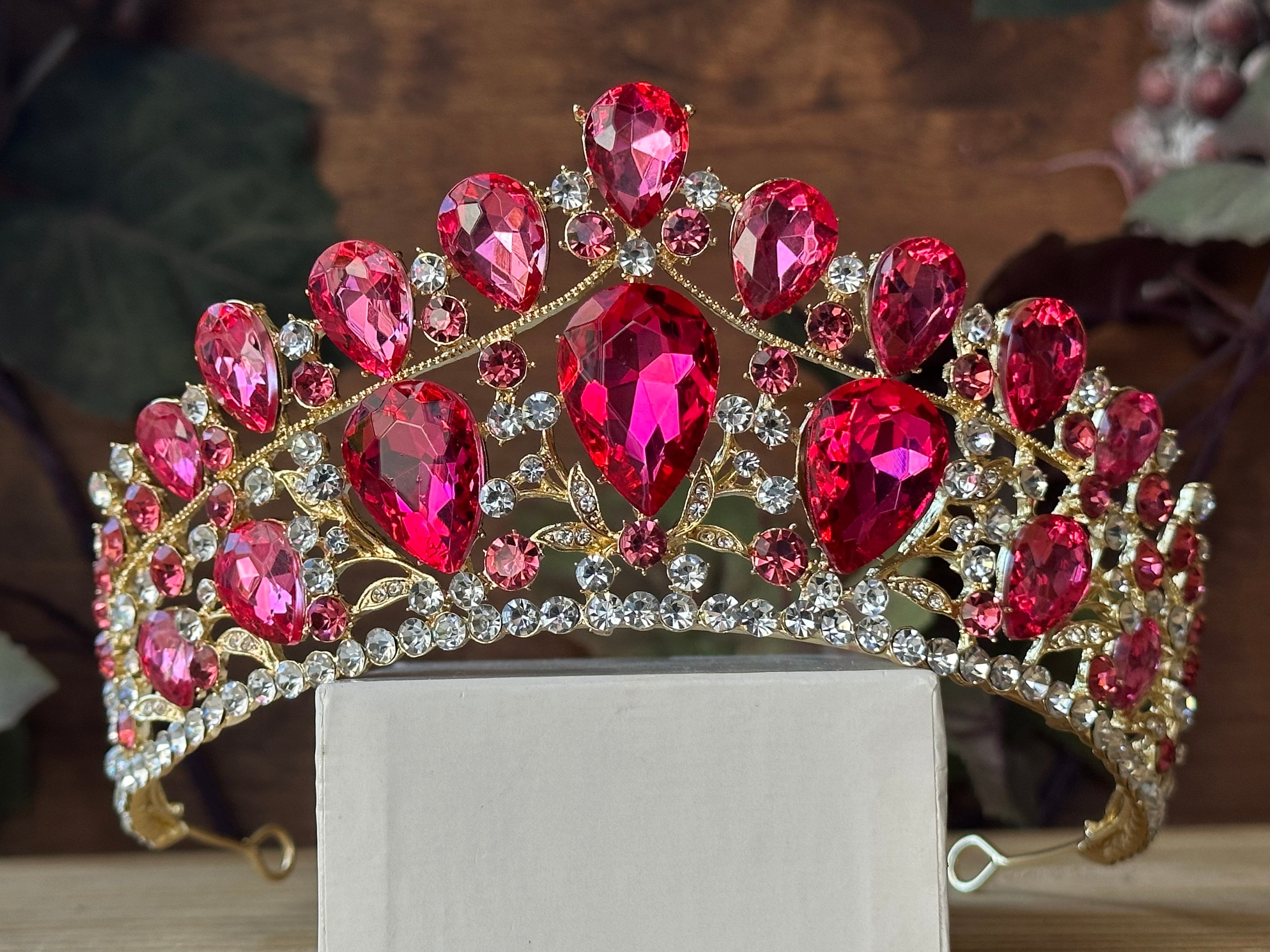 Tiaras De Quinceanera Rosa