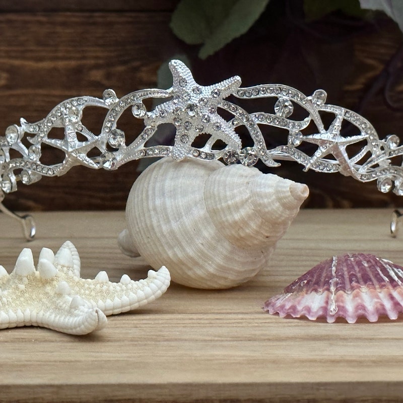 Silver Tiara - Etsy