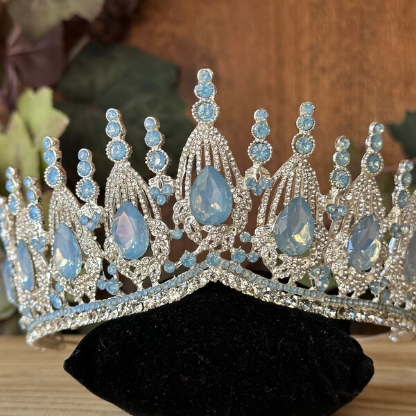 Blue Tiara - Etsy
