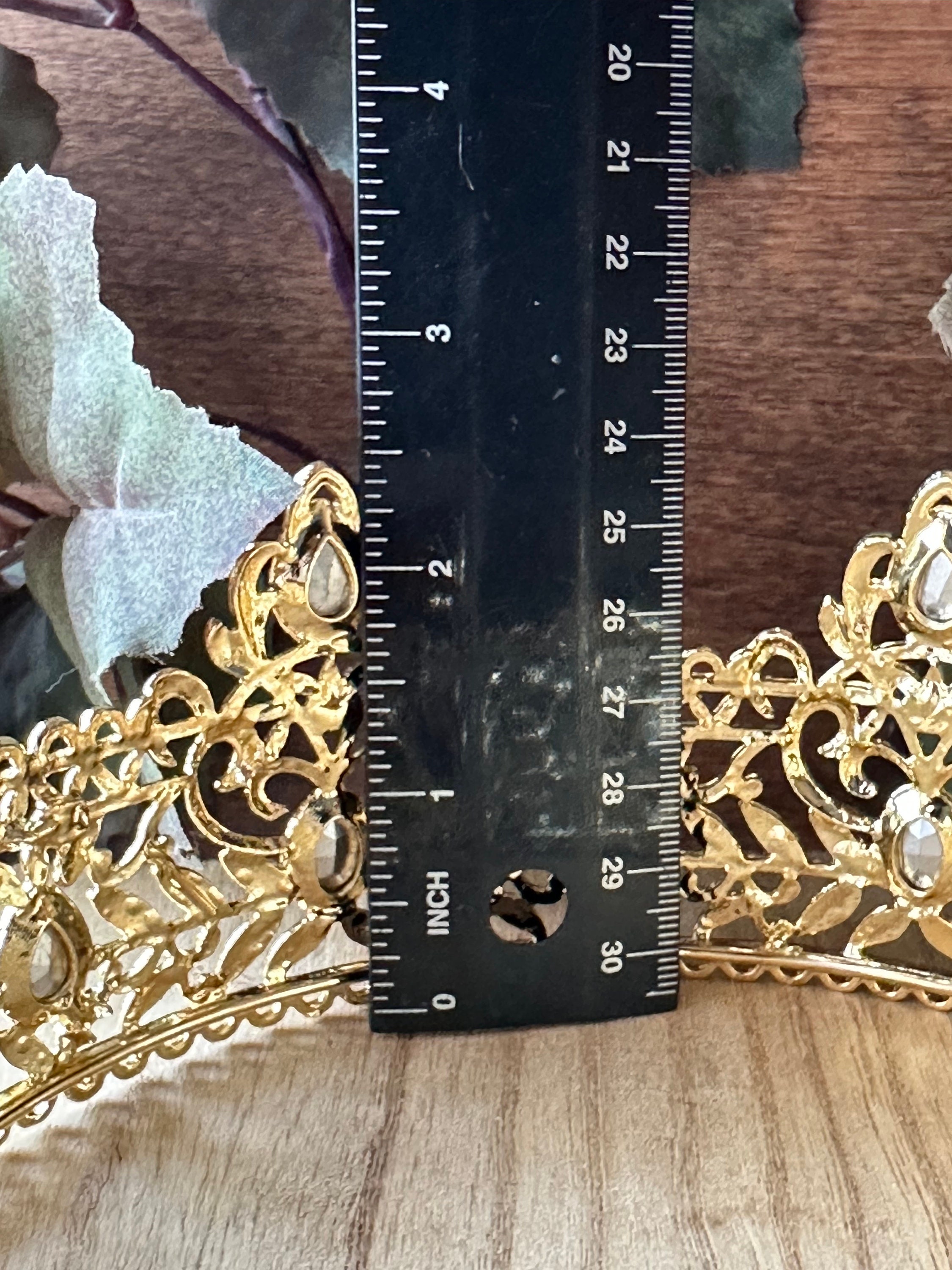 Champagne & Gold Crown: Unisex, Renaissance, Wedding, Men King Crown ...