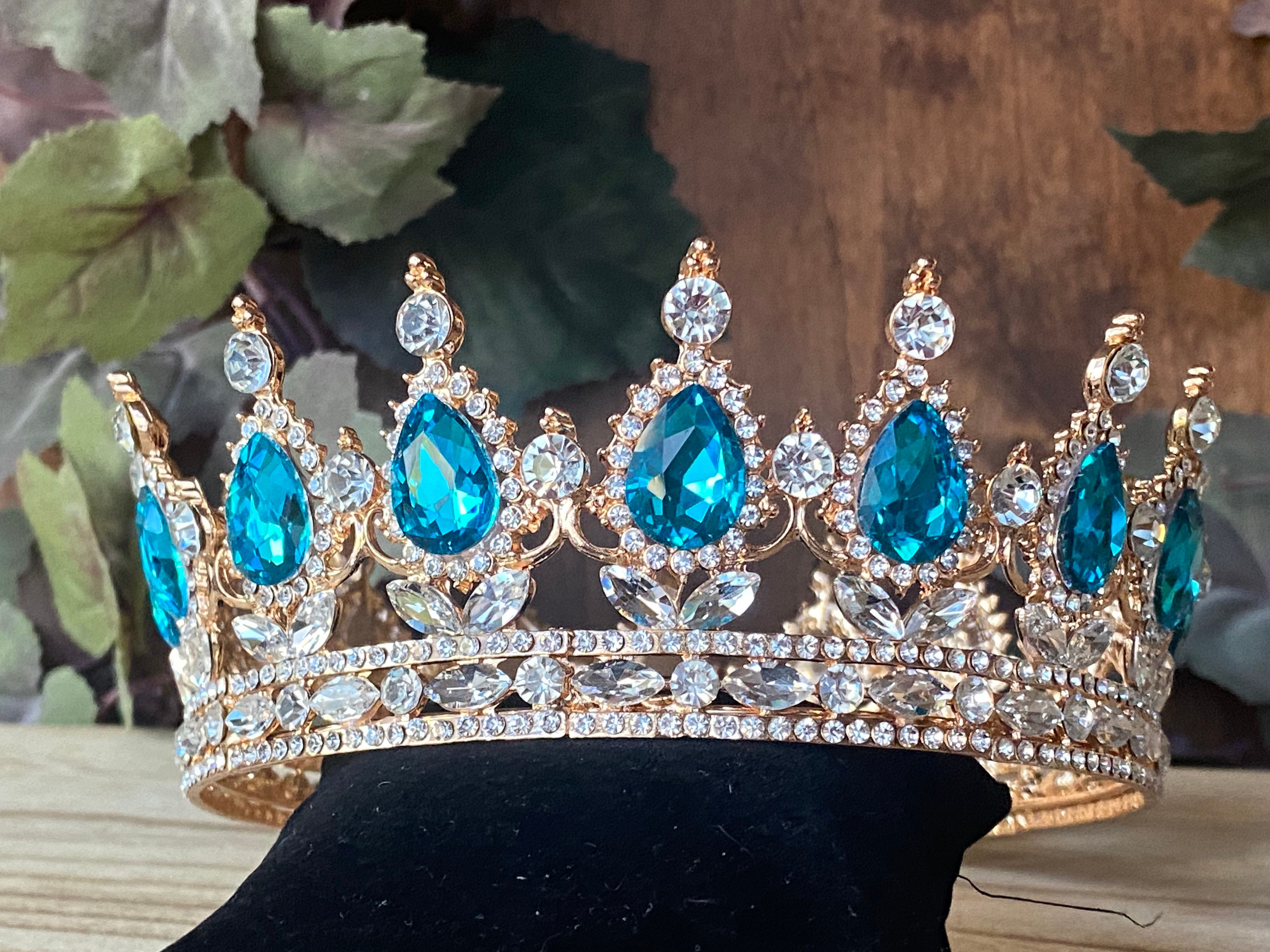 Quinceanera Crowns Blue