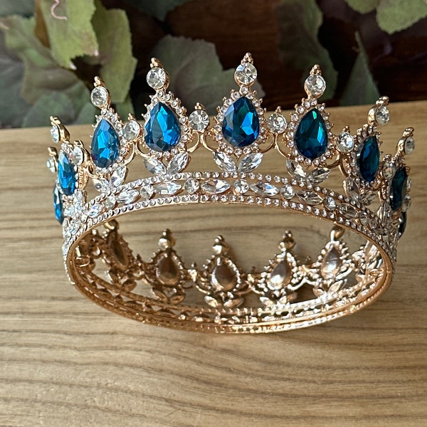 Blue Crown - Etsy