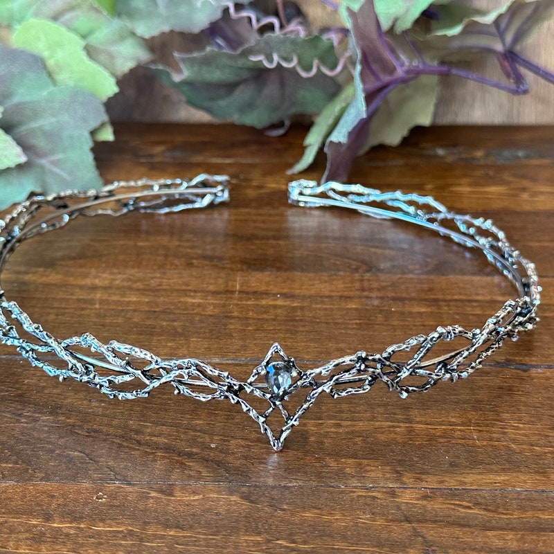 Medieval Silver Circlet - Etsy