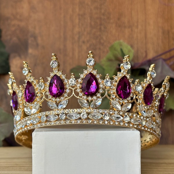 Purple Crown - Etsy