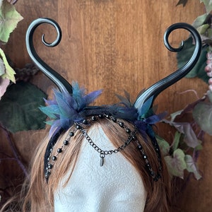 Elf Horn Renaissance Accessory Cosplay Elven Horn Headband Costume Elf ...