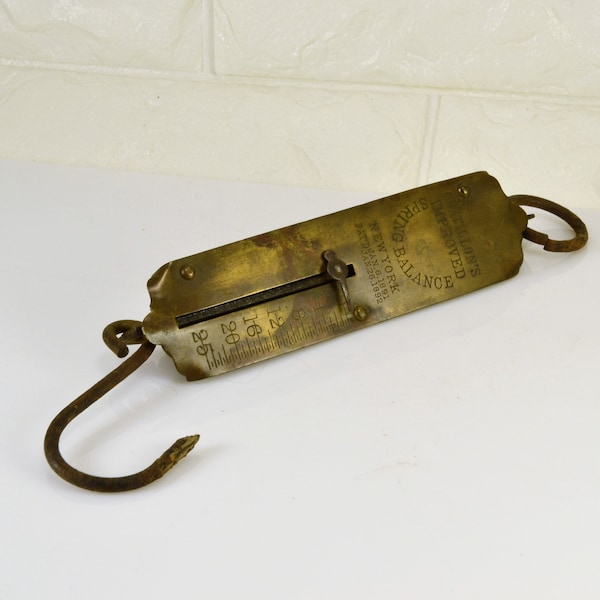 Antique Chatillon Hanging Scale - Etsy